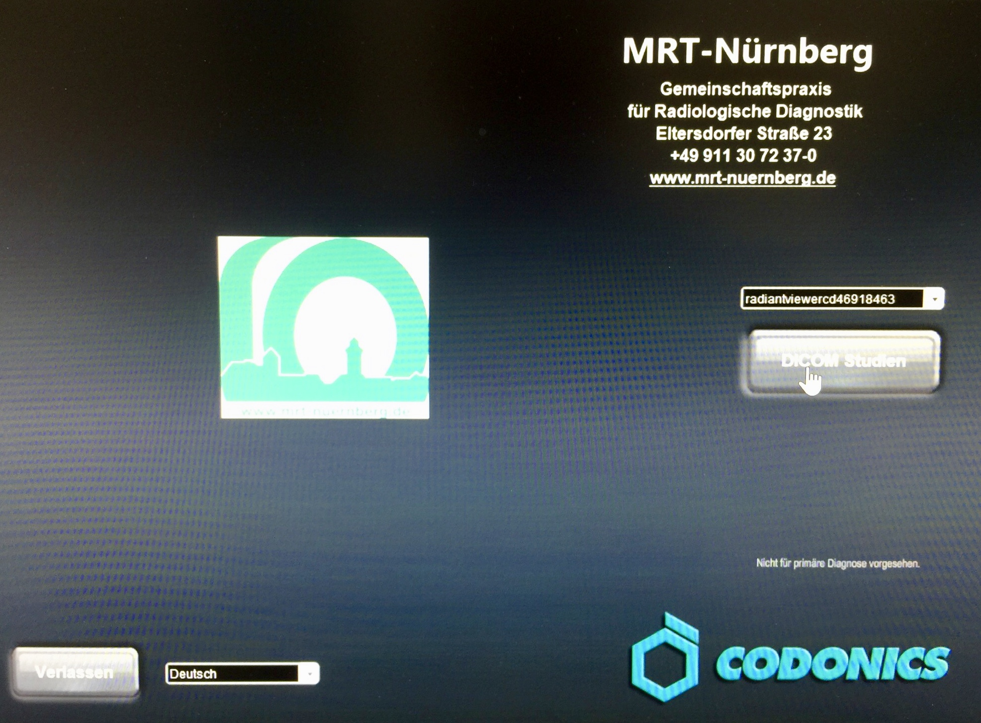 Radiologie- MRT Nürnberg- Anleitung zum Öffnen der Patienten-CD